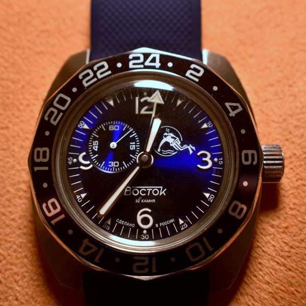 [WTS] Vostok Amphibia 170862 GMT - Reduced price again! | WatchCharts