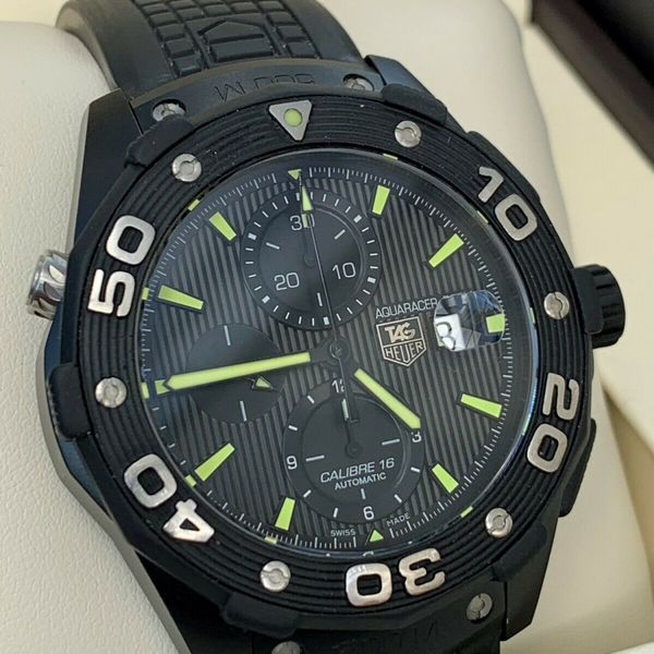 Tag Heuer Aquaracer - CAJ2180 - Titanium - Full Set - Sep 16 - (P/X ...