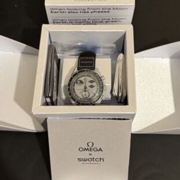 Swatch x Omega - Mission To Earthphase Watch - Brand New - With ...
