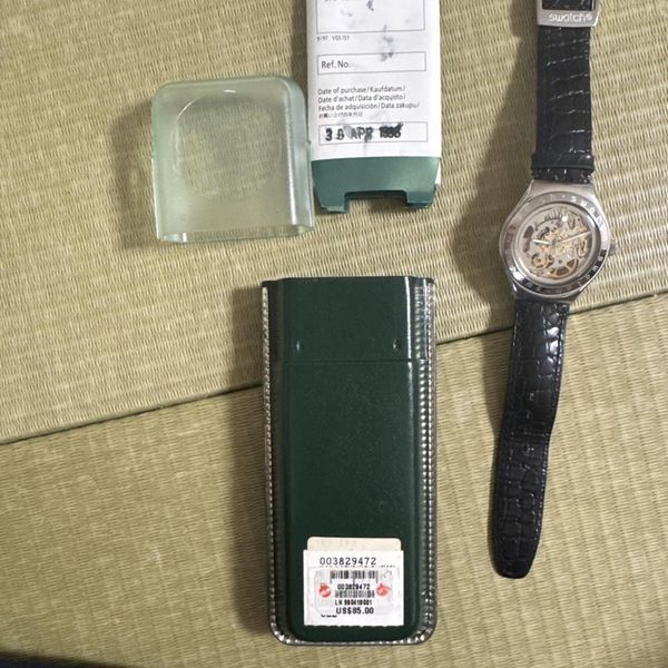 Swatch Irony YAS100G Automatic Watch Full Set Vintage Swiss Made Rare ...