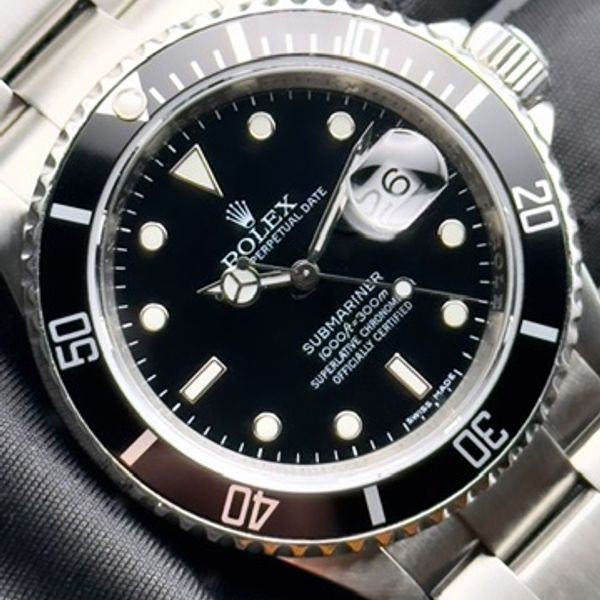 FS: 16610 Rolex Submariner Engraved Rehaut - M Serial | WatchCharts