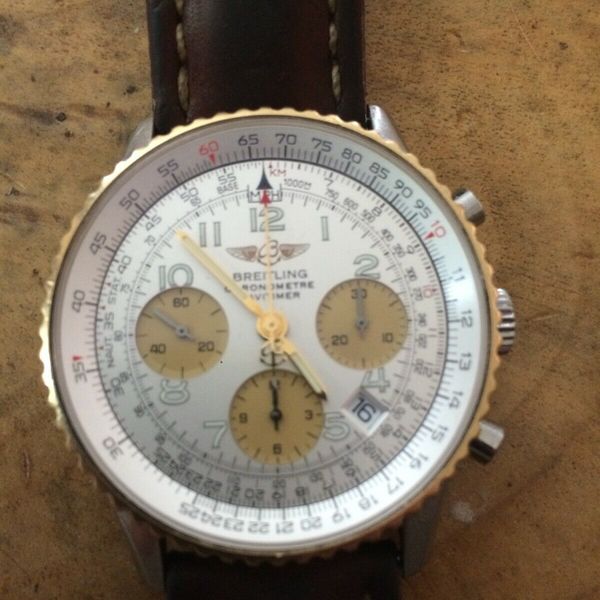 Brietling Navitimer 18ct gold bezel Limited Edition | WatchCharts