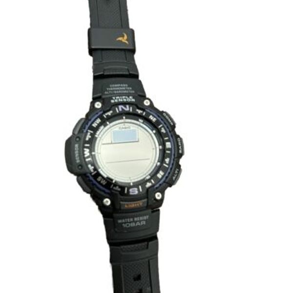 Casio SGW1000A Men's 54mm Triple Sensor Watch, Needs Battery, Great ...