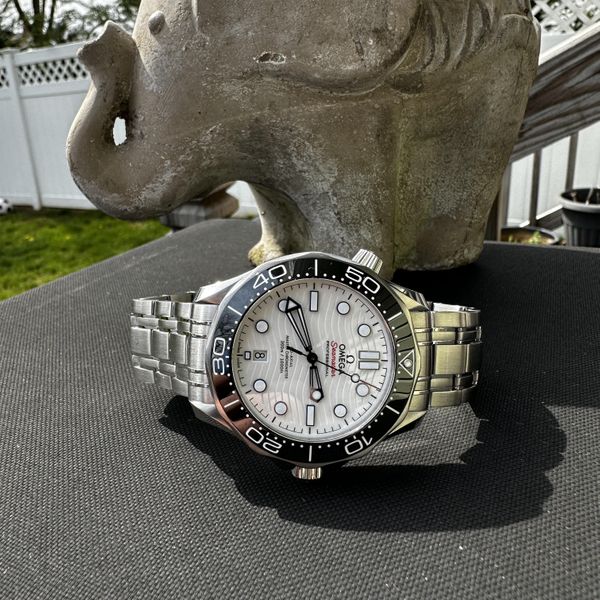 [WTS] Omega Seamaster Pro 300 White Steel Bracelet & Omega Rubber Strap ...