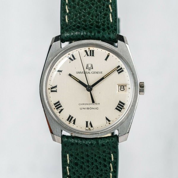 Vintage Universal Geneve Unisonic Ref 852100 - Buckley dial - With ...