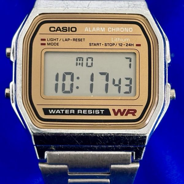 Nice Casio A158WE Vintage Wristwatch - Works | WatchCharts Marketplace