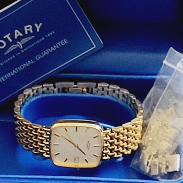 rotary gold mens dress watch | WatchCharts Marketplace