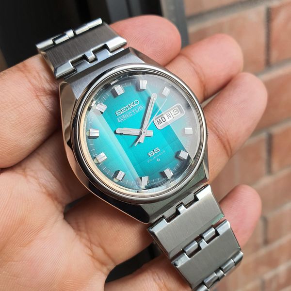 [WTS] Seiko Actus Turquoise Blue Dial Year-1973 JDM Rare SERVICED ...