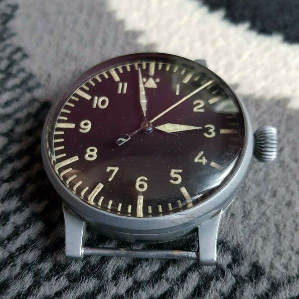 Laco WW2 B-Uhr Luftwaffe Navigators or Pilots Watch | WatchCharts ...