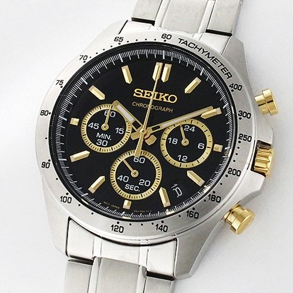 Fujiya Free shipping Seiko SEIKO Spirit SBTR015 chronograph men's ...