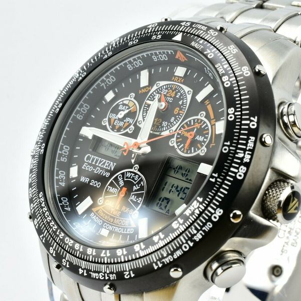 Citizen Eco-Drive Skyhawk A-T, U600 movement - NIST atomic synchronized ...