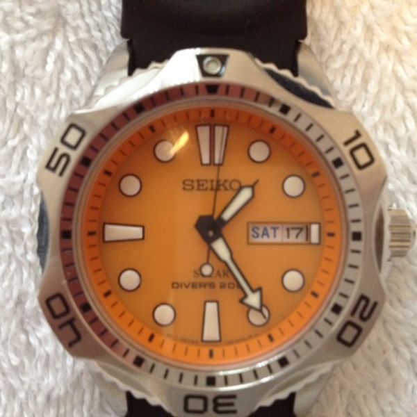 FS: Seiko SNE109 Solar Diver SOLD | WatchCharts Marketplace