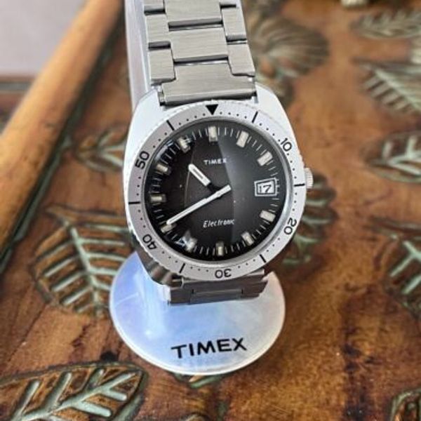 Vintage 1973 Timex Sports Diver Electronic Watch | WatchCharts Marketplace