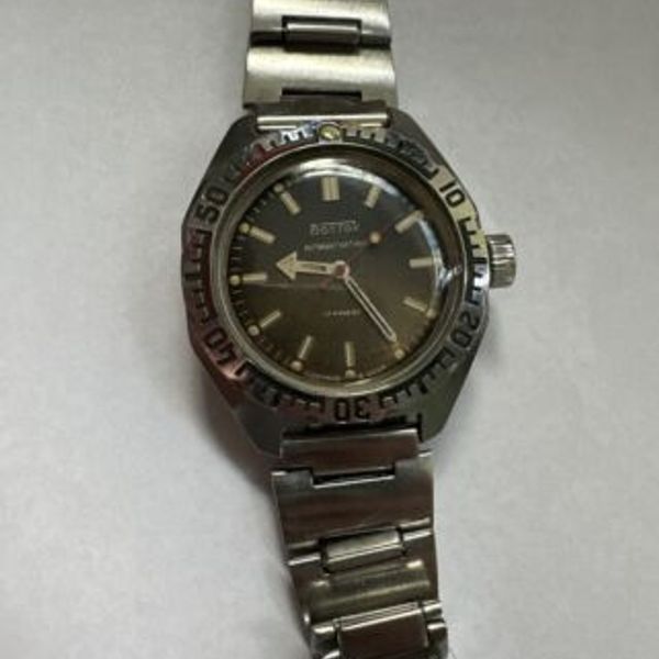 Vintage Automatic Amphibia Russian Wostok Vostok Boctok Watch ...