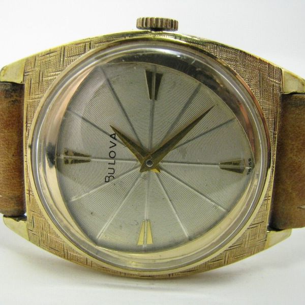 Rare Vintage M5 Bulova American Eagle Gold Tone Watch, AKA The Shield ...