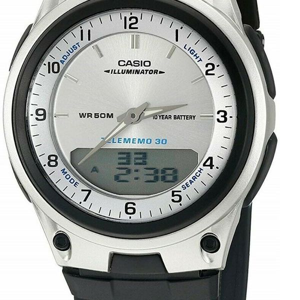 Japan CASIO Standard AW-80-7AJF Analogue Digital Combination Mens Watch ...