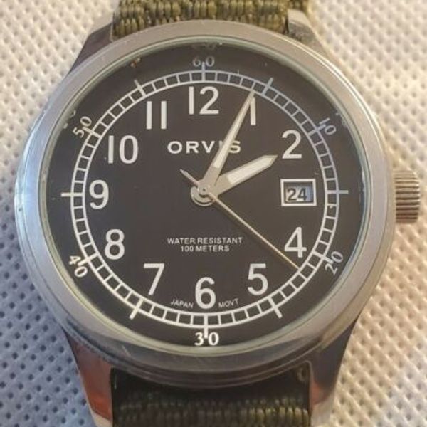 Mens Orvis Date Watch | WatchCharts Marketplace