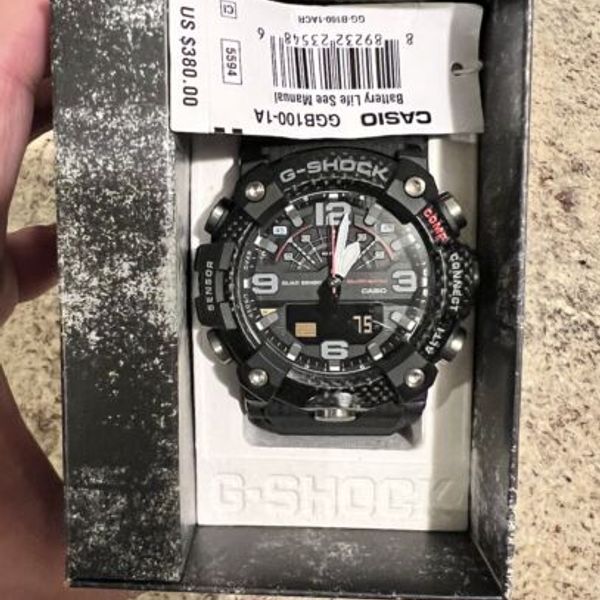 Casio G-Shock MUDMASTER Men's Watch - Black (GGB100-1A) | WatchCharts ...