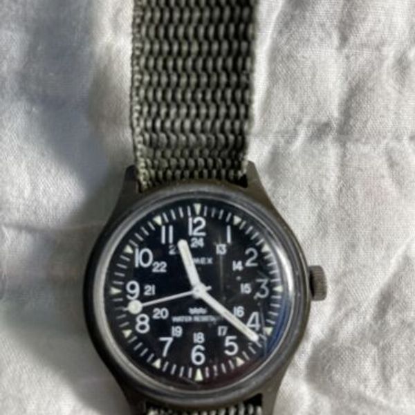 Vintage Timex Macgyver Military Hand Wind Men’s Watch Works ...