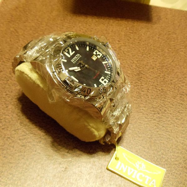 FSOT: invicta reserve excursion, black mop dial | WatchCharts Marketplace