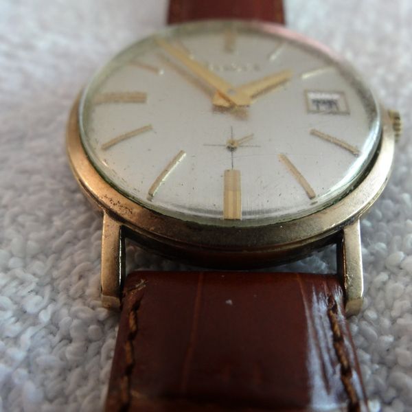 Vintage Bulova Date M7 Men's 10K RGP Bezel Works | WatchCharts Marketplace