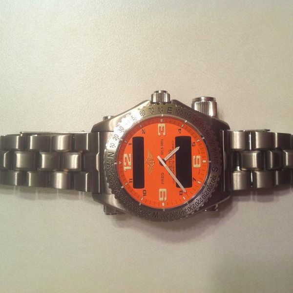 FS or maybe trade...... Breitling Emergency Orange $1975 | WatchCharts ...