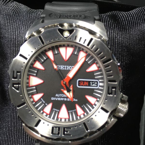 FS: Seiko SRP313K2 Bloody Vampire Monster | WatchCharts Marketplace