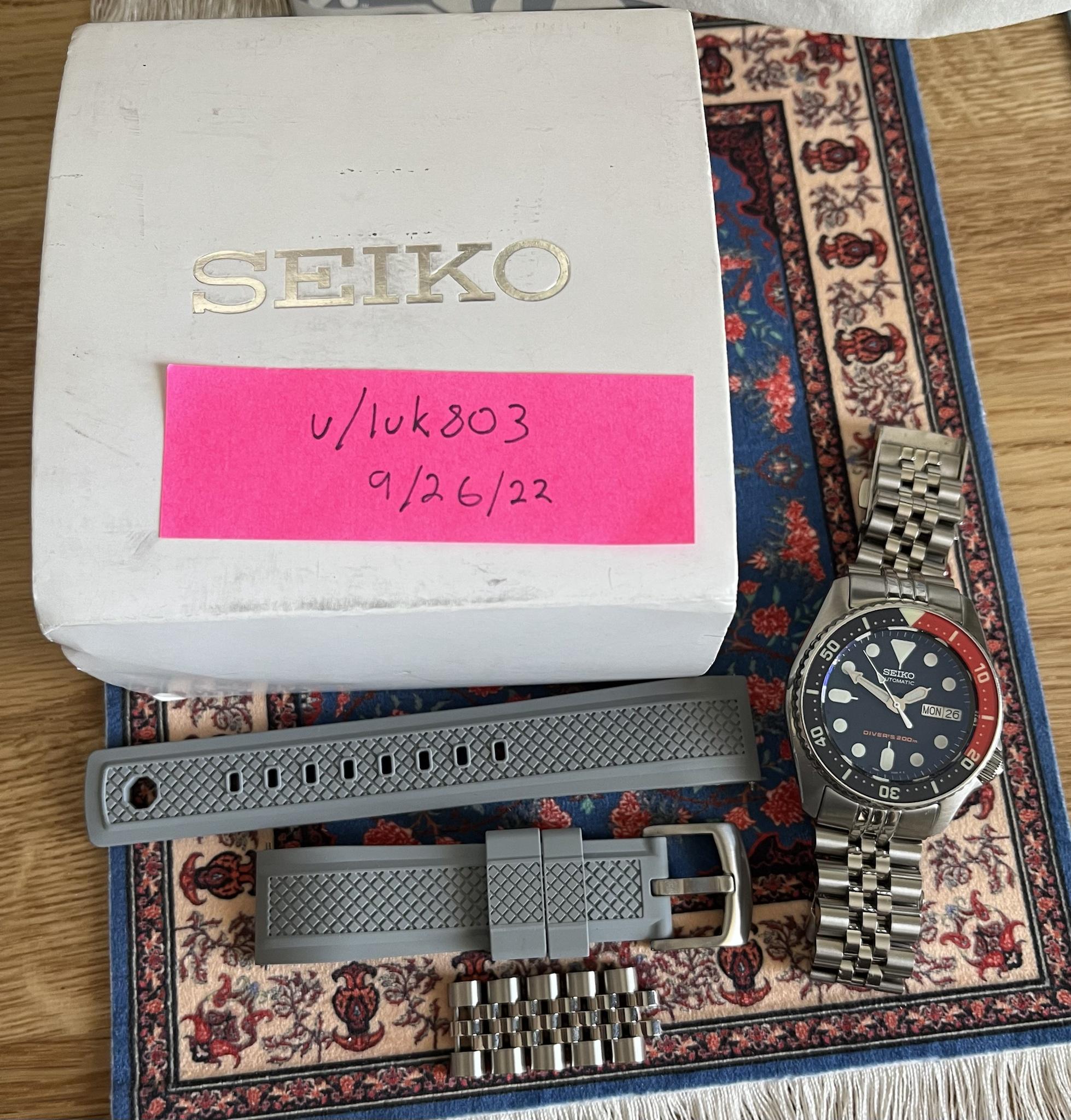 [WTS] Seiko SKX013 + Solid Link Bracelet | WatchCharts