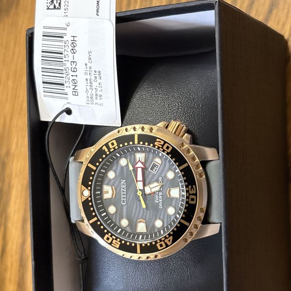 Citizen Eco-Drive Promaster 44mm Rose Gold-Tone Stainless Steel Case ...