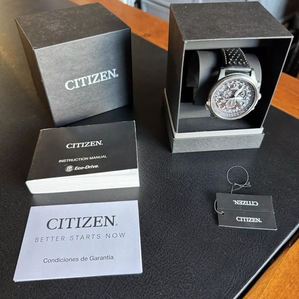 Citizen Pro Master Pilot Radio Controlled Chronograph Eco-Drive CB5860 ...