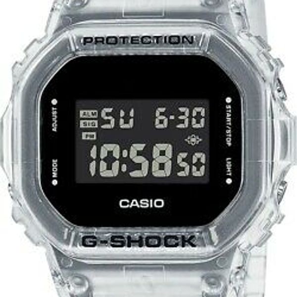 New Casio G-Shock Transparent Pack Series Watch DW5600SKE-7 | WatchCharts
