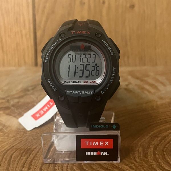 Timex T5K417 Mens Ironman Triathlon watch new (032) | WatchCharts ...