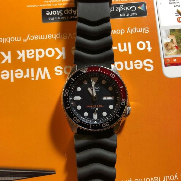 Seiko SKX009J1 Automatic Mens Divers Watch, Japanese Model. | WatchCharts