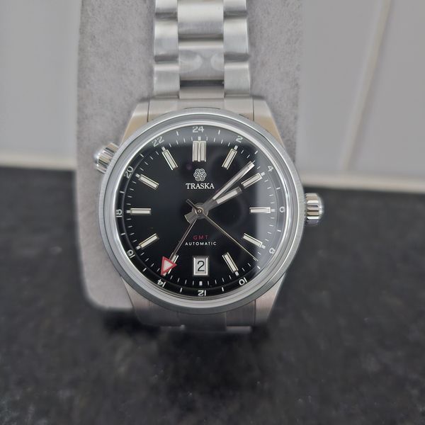 TRASKA Venturer GMT black ** New** $500 | WatchCharts Marketplace