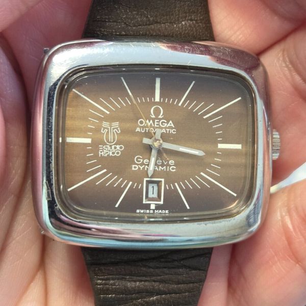 Omega GenÃ¨ve Dynamic TV Automatic Watch Browm Dial Swiss | WatchCharts ...