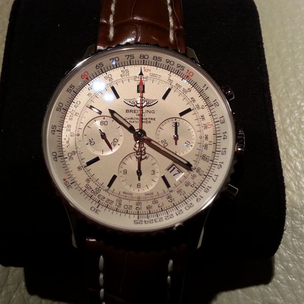 Breitling Navitimer 01 LE white face for sale | WatchCharts Marketplace