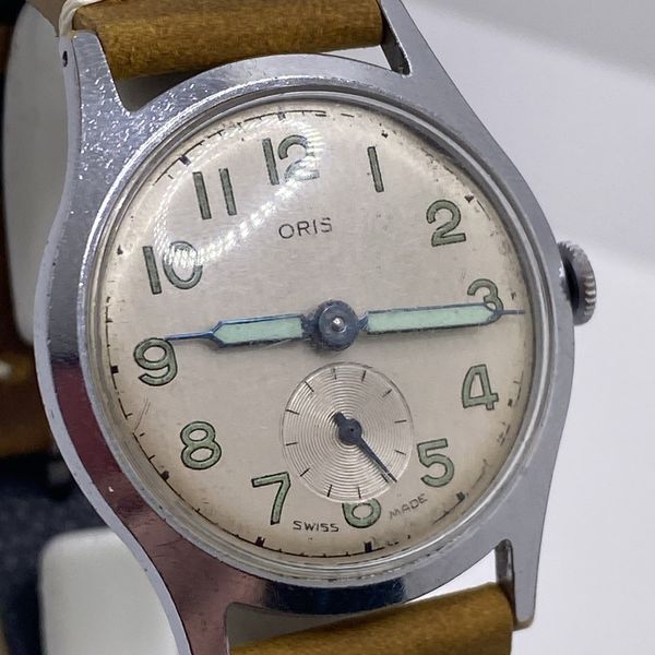 Oris Swiss Made Vintage Mens Mechanical Watch Running Works ...