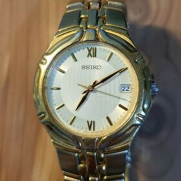 Seiko 7N42-6C10 Quartz Dress Watch-New Battery | WatchCharts