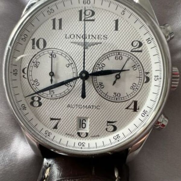 Longines Master Collection Silver Men's Watch - L26294783 | WatchCharts ...