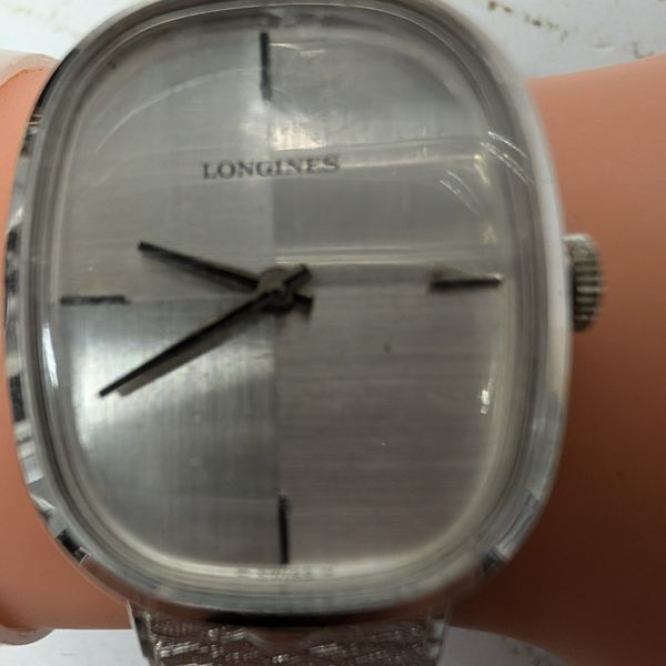 Vintage Longines 10 K Gold Filled Wind-Up Wristwatch- Works- Keeps Time ...