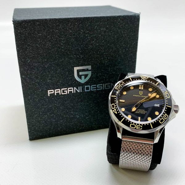 Pagani Design 007 Model 1667 Men's Automatic Watch, NH35 Movement ...