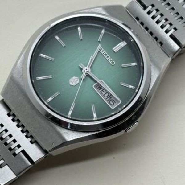 Seiko 4623-8010 Type II lovely Green Dial Vintage Gents Watch | WatchCharts Marketplace