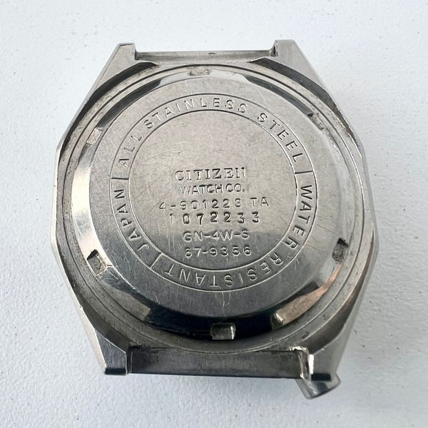 Citizen 67-9356 Case Watch Automatic Chronograph Vintage Mens BULLHEAD ...