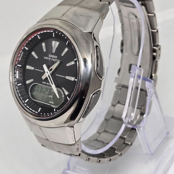 Casio Wave Ceptor Atomic Radio WVA-106HA Men's Illuminator Watch. New ...