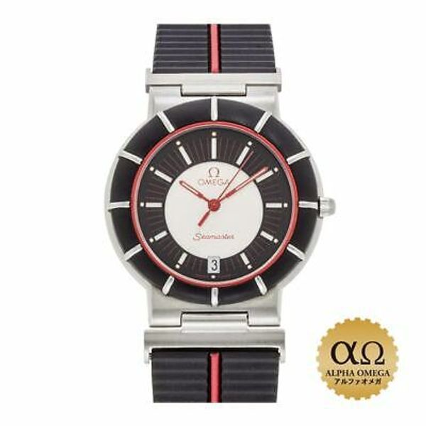 Omega Seamaster Dynamic Stainless Chrome Plated Ref.196.301/100 Quartz ...