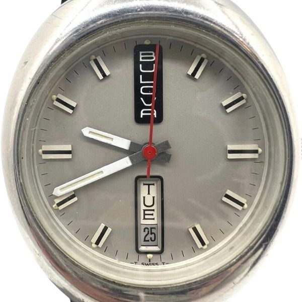 Vintage 1970 Bulova Golden Clipper Day/date Automatic Watch ...