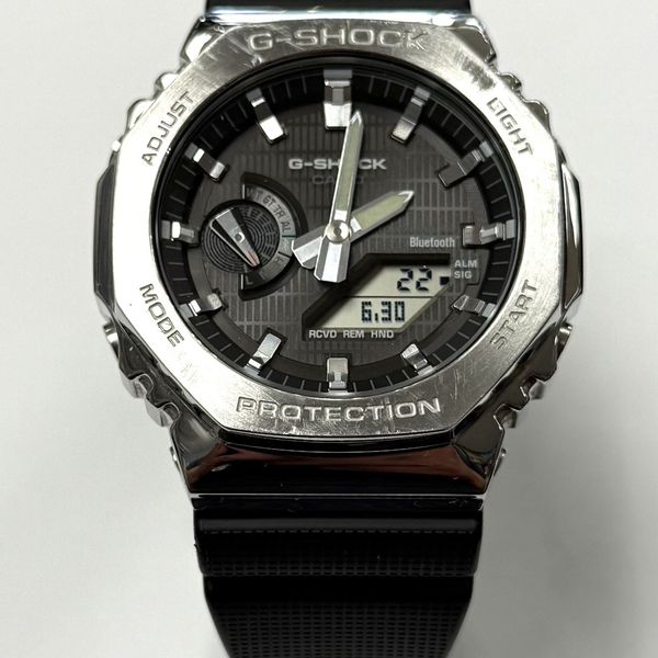 Casio G-Shock G Steel Tough Solar Bluetooth Basic Black Men's Watch ...
