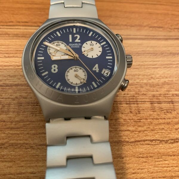 Swatch YCS4031AG Isalos watch - Athens 2004 Rare | WatchCharts