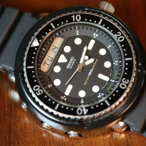 Nice Vintage 5/82 Men's Seiko "Arnie" Diver H558-5000 From Predator ...
