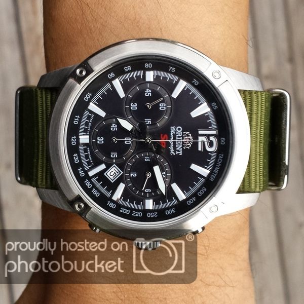 FS: Orient FTW01004B0 military pilot quartz chronograph | WatchCharts ...